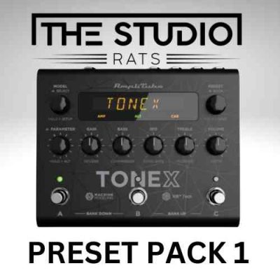 The Studio Rats TONEX Preset Pack 1 | Amp Pre-sets, Captures & Profiles