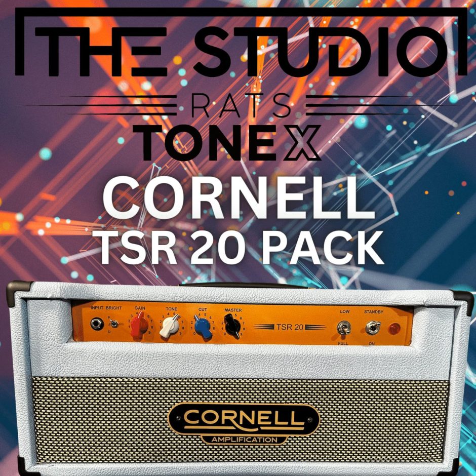 The Studio Rats TONEX TSR20 Pack | Amp Pre-sets, Captures & Profiles