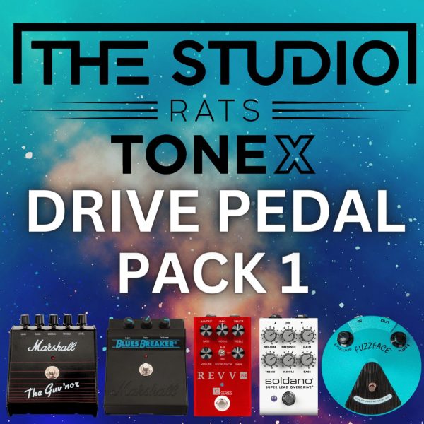 The Studio Rats Drive Pedal Pack 1 | Amp Pre-sets, Captures & Profiles