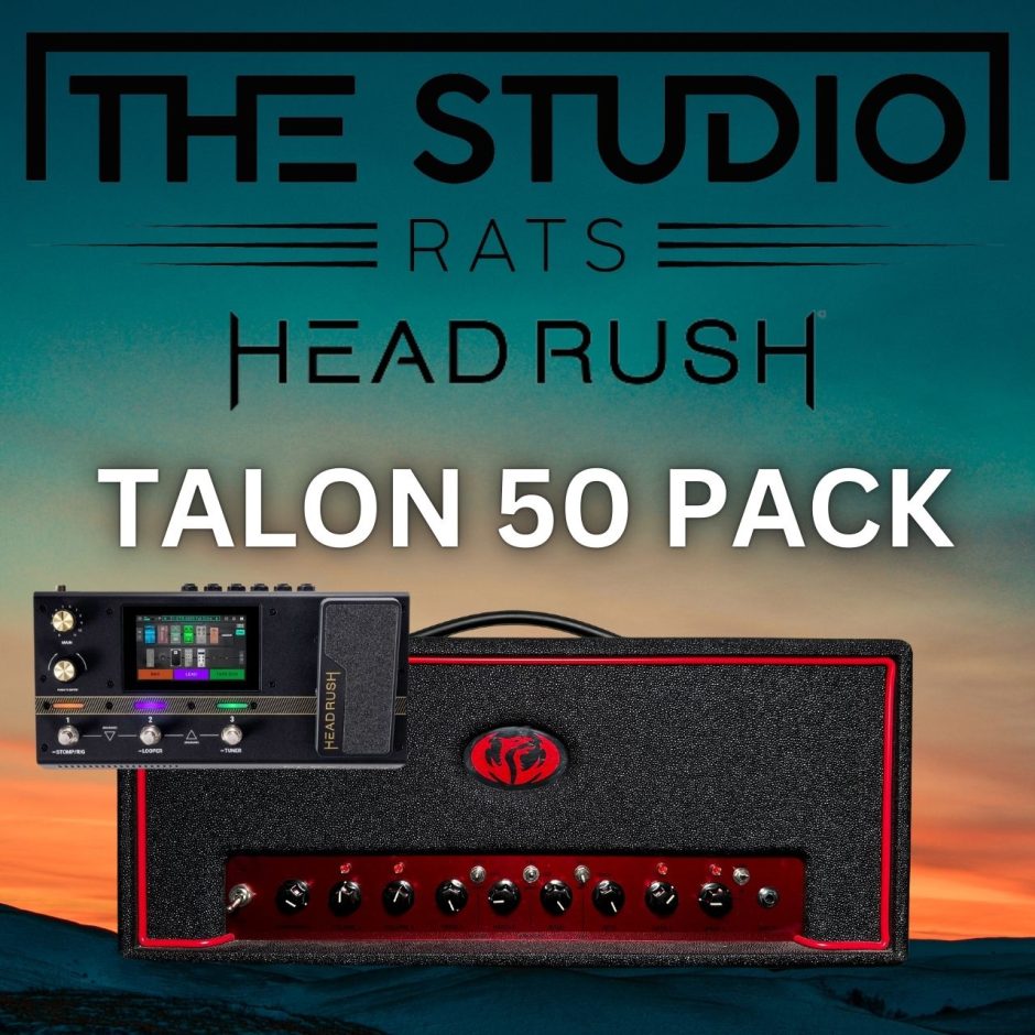 The Studio Rats Talon 50 HEADRUSH Pack | Amp Pre-sets, Captures & Profiles
