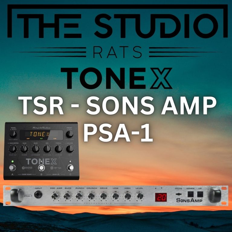The Studio Rats – Sons Amp – TONEX Pack | Amp Pre-sets, Captures & Profiles